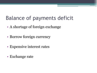 Government economic objectives and policies | PPTX