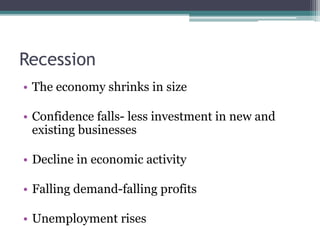 Government economic objectives and policies | PPTX