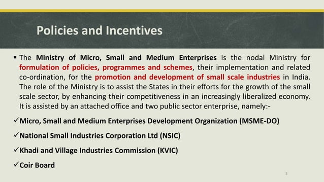 Government encouragement to entrepreneurship | PPTX