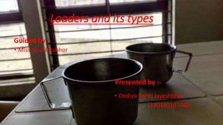 Loader and Its types | PPTX