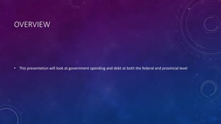 Government fiscal update – Canada and Provinces – | PPT