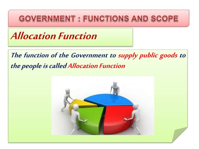 Government functions and scope | PPTX
