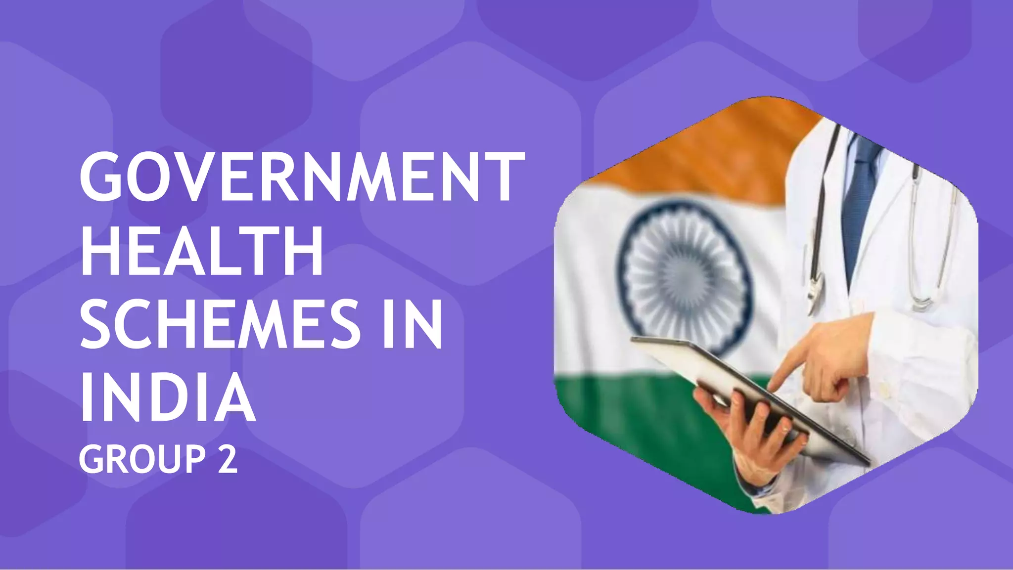 Government Health Insurance Schemes in India | PPTX