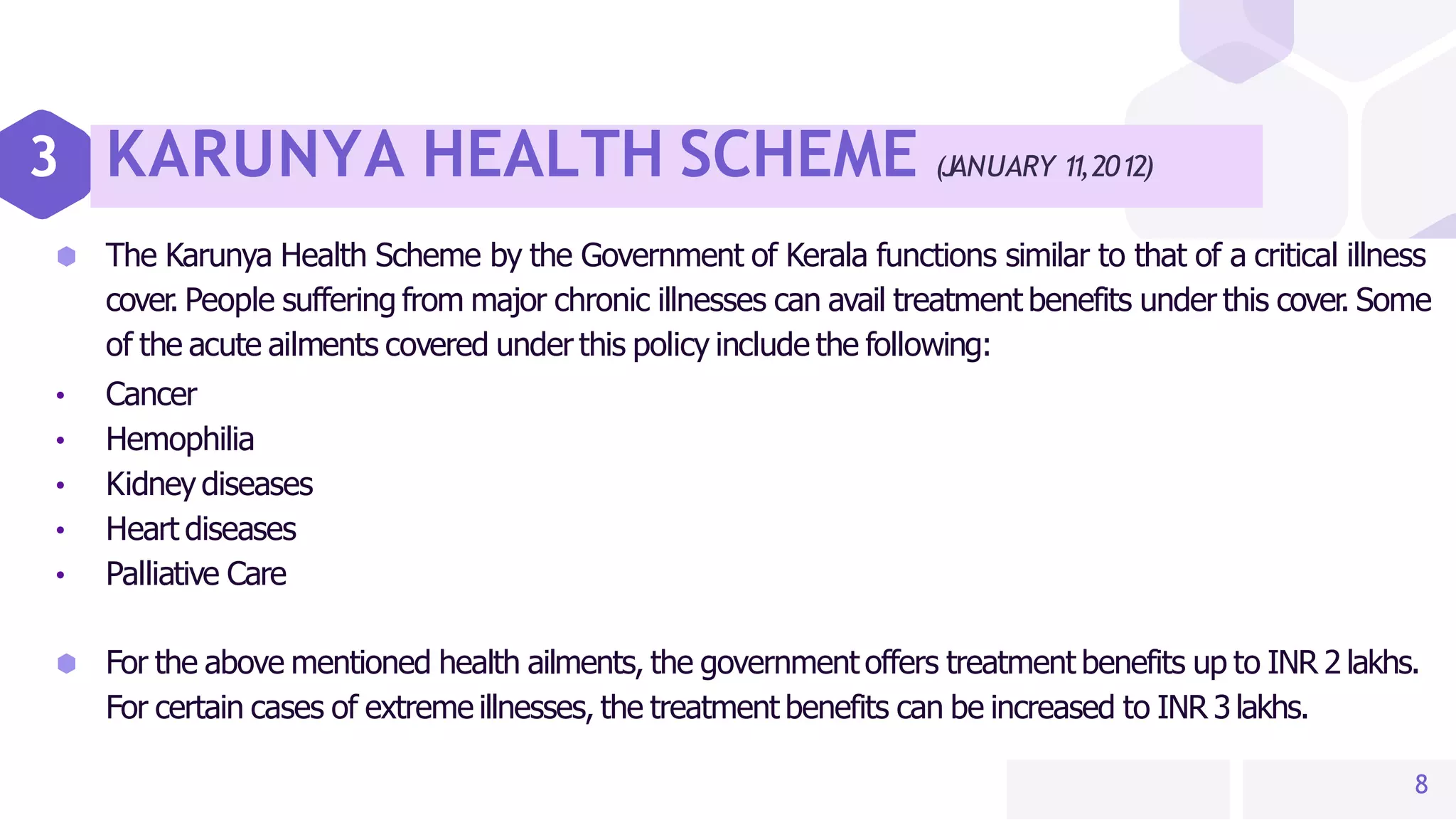 Government Health Insurance Schemes in India | PPTX