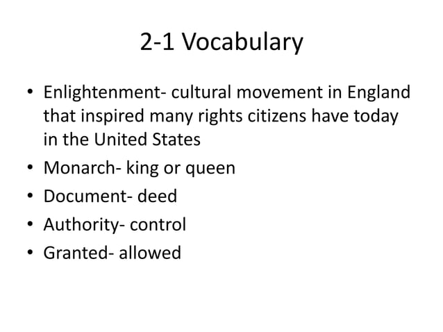 Government Honors Chapter 2 | PPTX