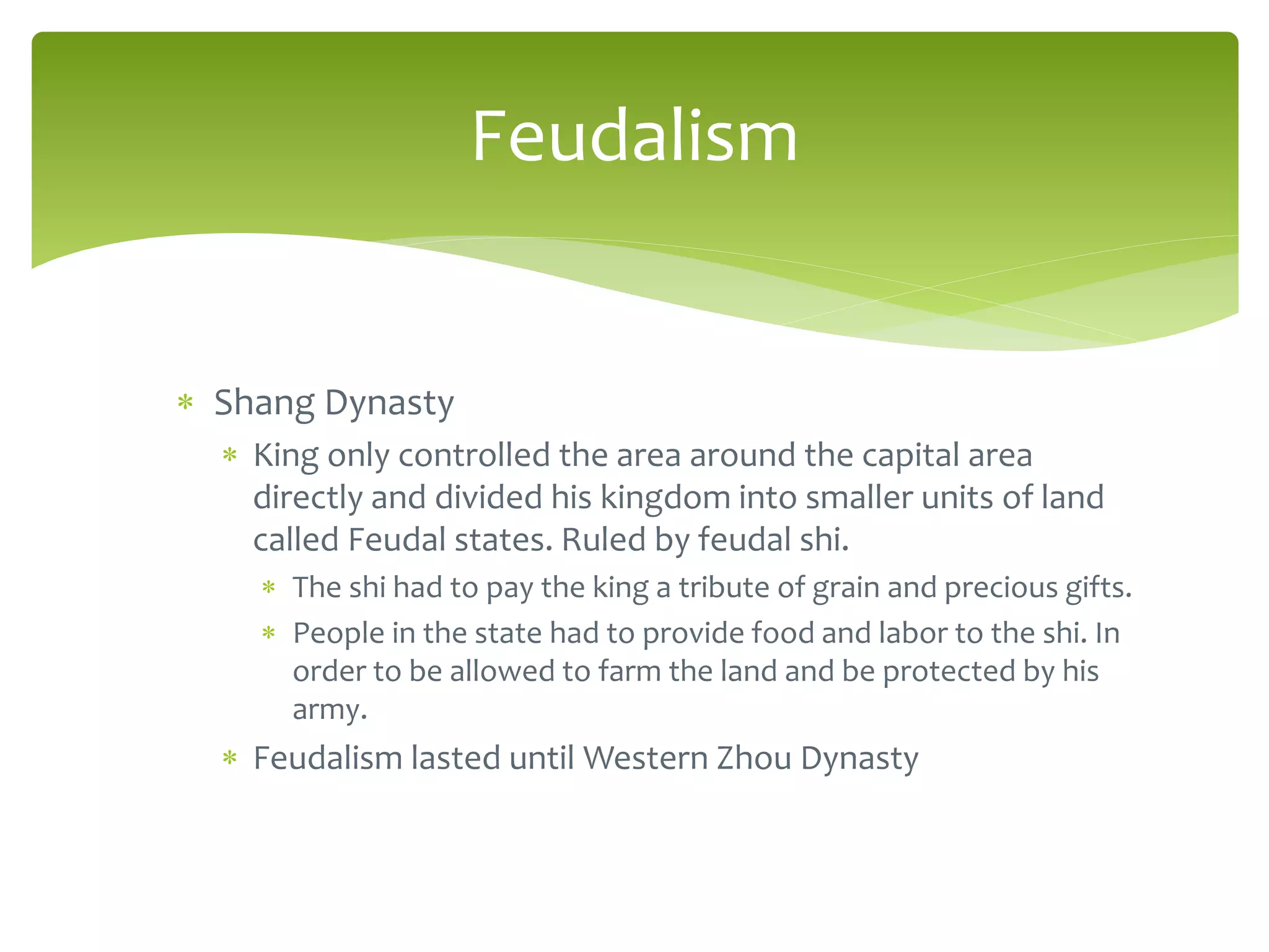 Government in ancient china | PPTX