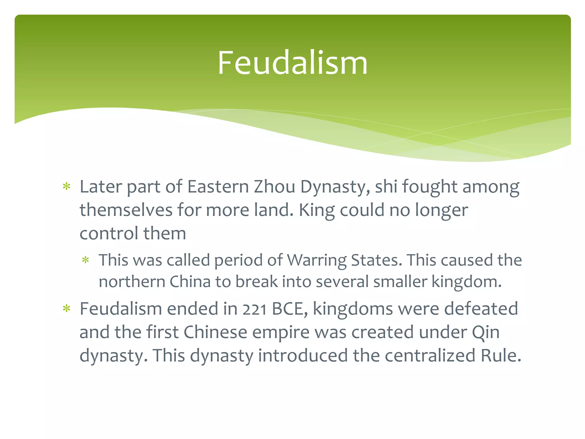 Government in ancient china | PPTX