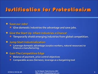 Government influence on trade | PPT