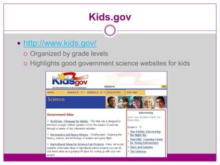 Government information for kids and teens | PPTX