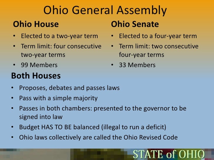 Government in Ohio