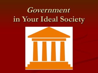 Government in Society | PPT