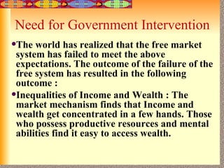 Government intervention | PPT