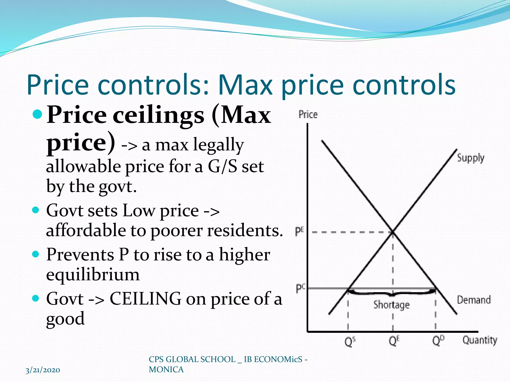 Government intervention - IB Economics | PPTX | Business Accounting ...