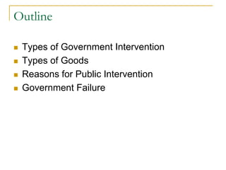 Government intervention.ppt