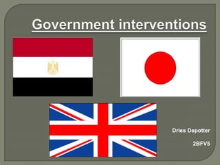 Government interventions | PPTX