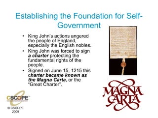 Government in the 13 colonies ppt kvanko | PPTX | Law