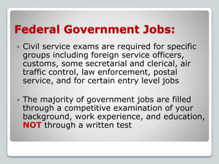 Government Jobs klryan | PPT