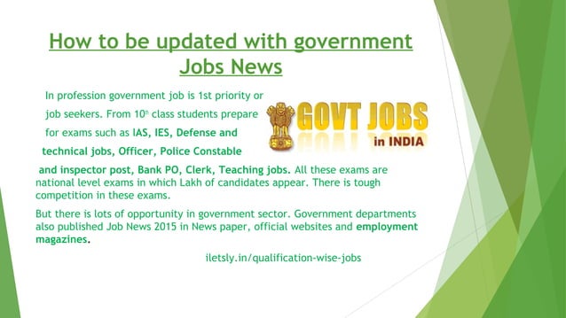 Government jobs 2015 | PPT