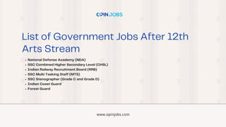 Government Jobs After 12th Arts Stream.pdf