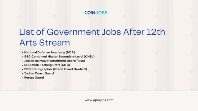 Government Jobs After 12th Arts Stream.pdf