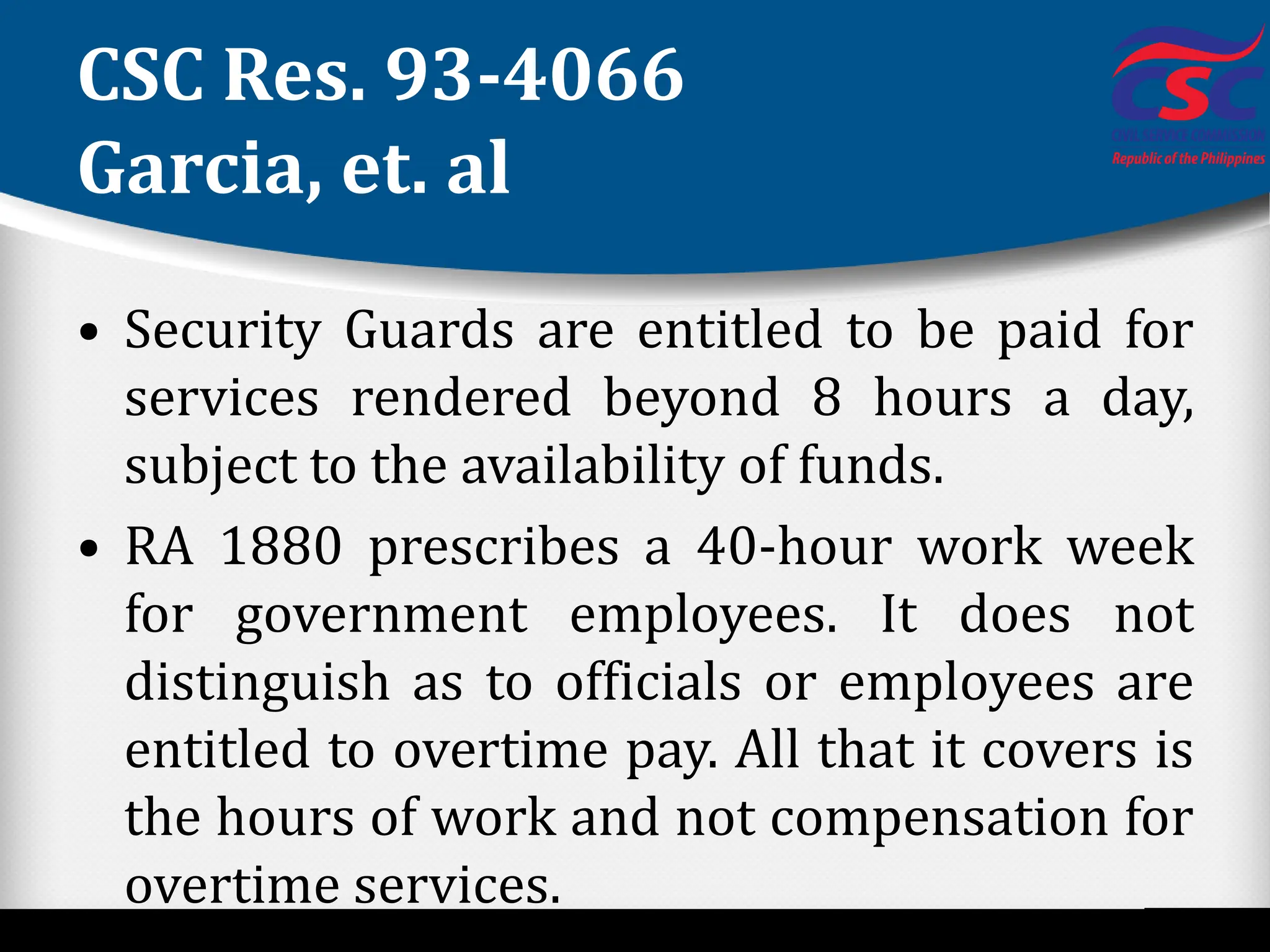 CSC Government Office Hours-posted in their website. | PDF