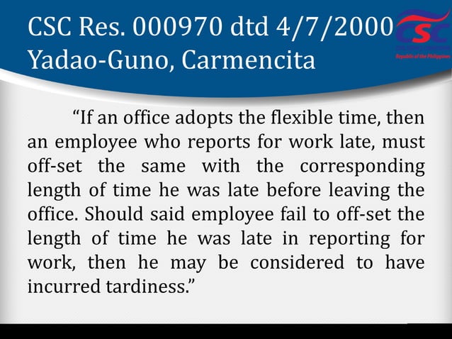 CSC Government Office Hours-posted in their website. | PDF | Law