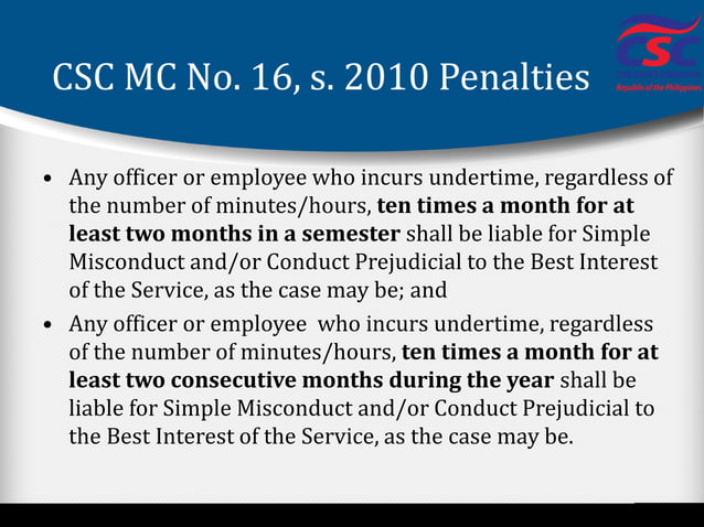 CSC Government Office Hours-posted in their website. | PDF | Law