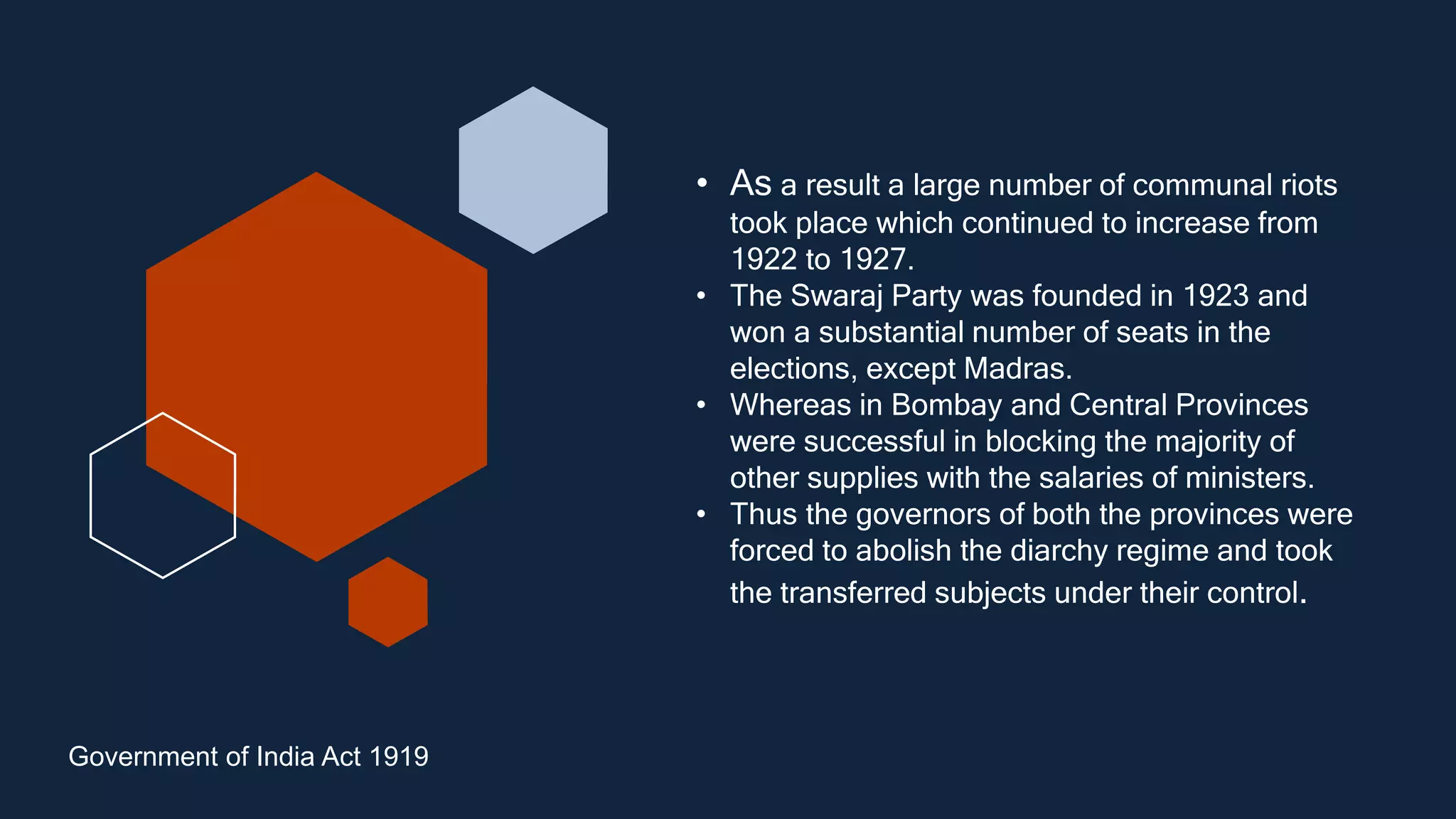 Government of India Act 1919 shyam sunder.pptx