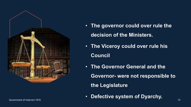 Government of India Act 1919 shyam sunder.pptx