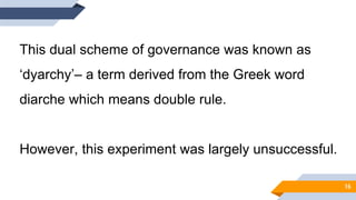Government of india act of 1919 OR Montagu Chelmsford Reforms | PDF