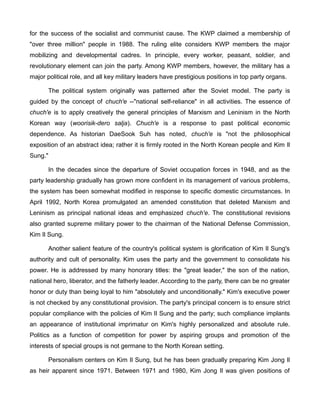 Government of north korea | PDF