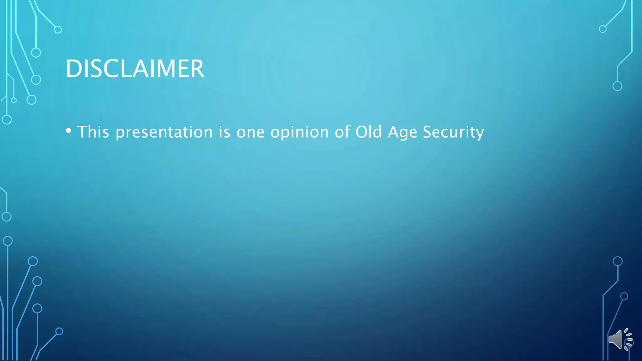 Government Policy - Old Age Security (OAS) - Canada | PPTX