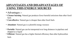 natural gas inse in homes and industries | PPTX