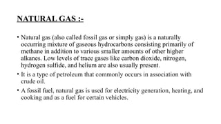 natural gas inse in homes and industries | PPT