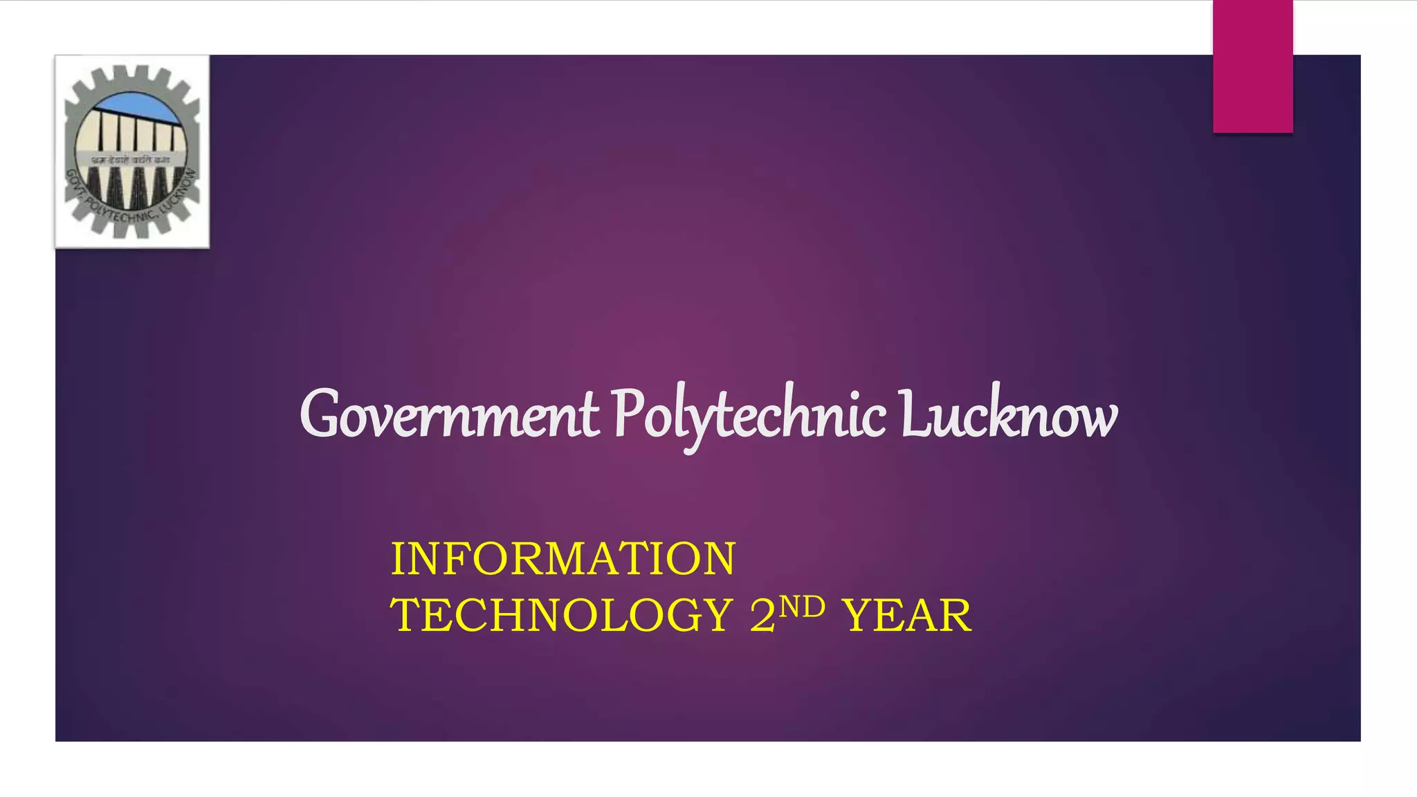 Government Polytechnic Lucknow.pptx