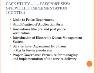 Government Process Re-engineering | PPT