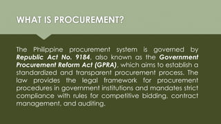 Government Procurement Act (RA 9184).pptx
