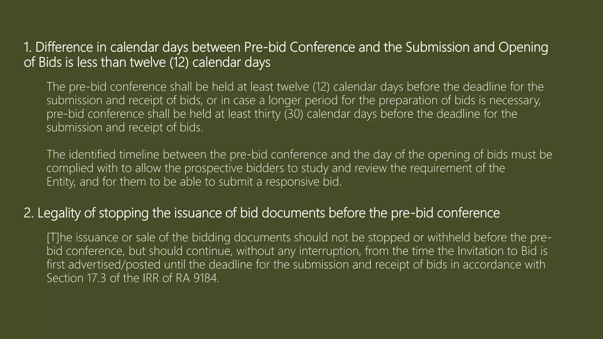 Government procurement Act RA 9184 | PPTX