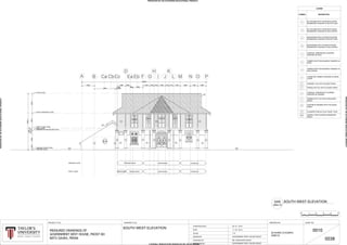 Government Resthouse Drawings | PDF