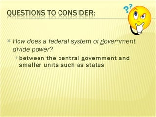 Governments How do they distribute power 2011-12 | PPT