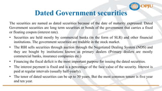 Government securities | PPTX
