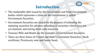 Government securities | PPTX
