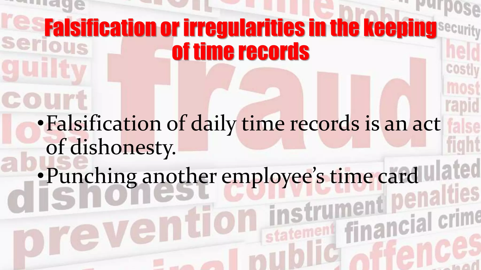 Government service hours late-undertime-awol-cto | PPTX