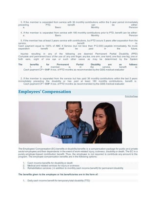 Government service insurance system | DOCX