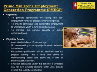 Government sponsored schemes | PPT