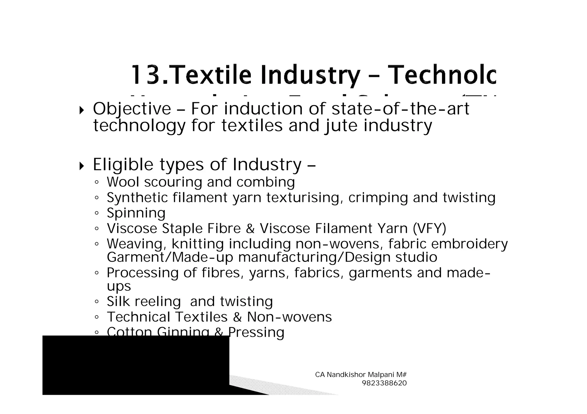 Government subsidies, Grants & Schemes | PDF
