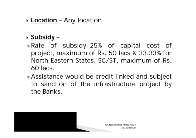 Government subsidies, Grants & Schemes | PDF