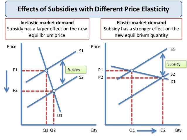 Government subsidies