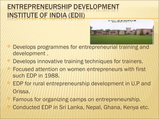 Government support to entrepreneurs | PPT