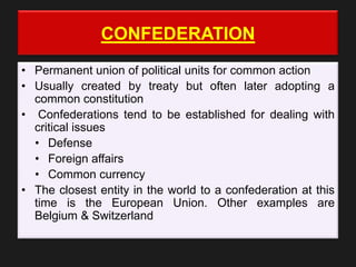 Concept of State & Various Government Systems | PPTX